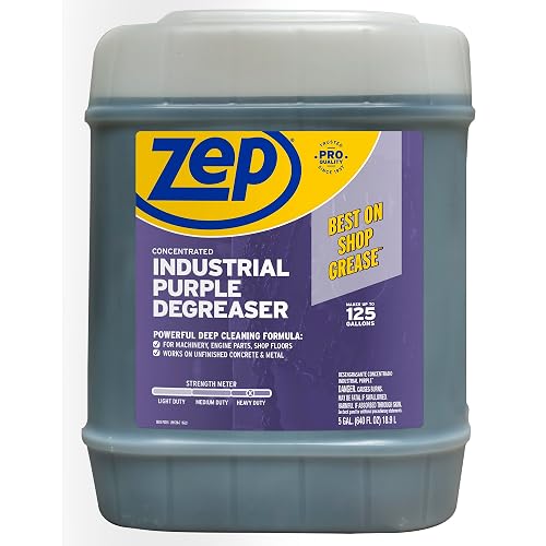 Zep Industrial Purple Cleaner and Degreaser Concentrate - 5 Gallon ...