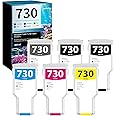 Amazon.com: 730 Ink Cartridge Designjet T1700/T1600/T2600 300ml ...