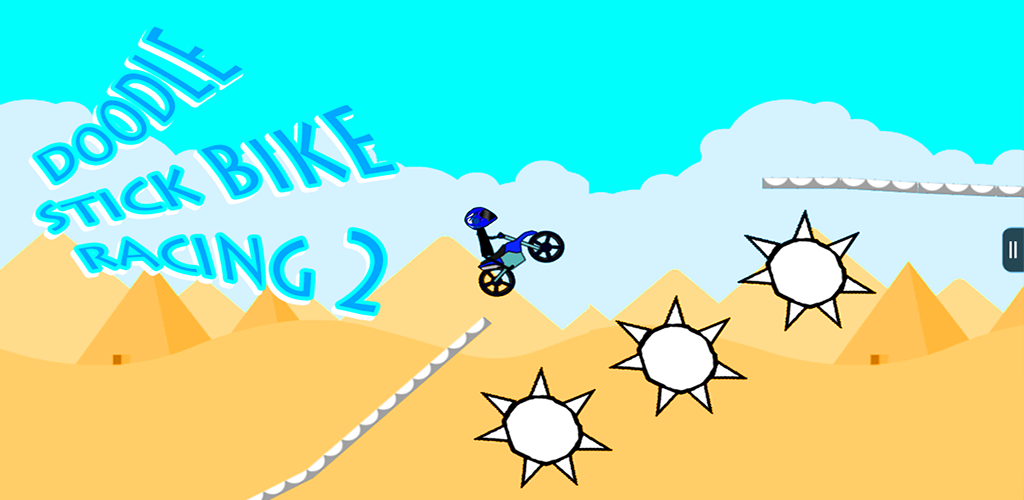 Doodle Stick Bike Racing 2 (a BMX stickman stunt game):Amazon.com ...