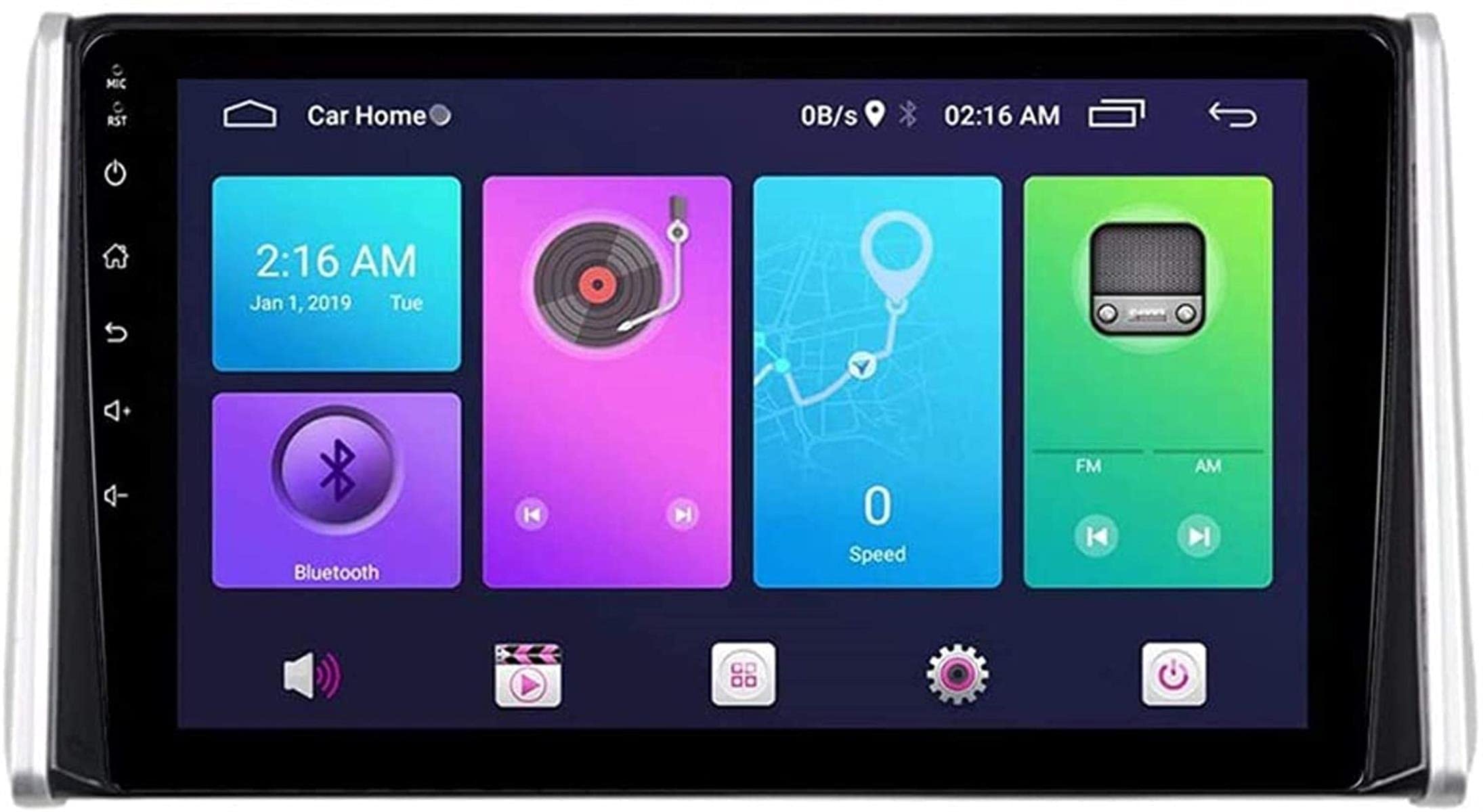 Buy GPS Navigation System Main Unit for Toyota RAV4 2019 Android Car ...