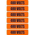 Amazon.com: 120 Volts Voltage & Conduit Markers | Stickers | Decals ...