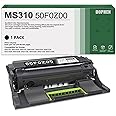 Amazon.com: 50F0Z00 500Z Black Drum Unit 1-Pack: SAO Compatible Replacement for Lexmark 50F0Z00 ...