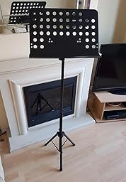Tiger Orchestral Music Stand - Fully Adjustable Sheet Music Stand in ...