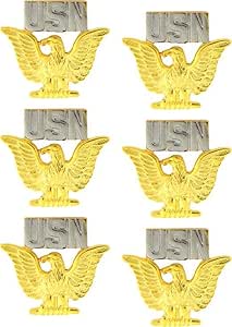 Amazon.com: MilitaryBest U.S.N. Eagle Gold Lapel PIN 6 Pack: Automotive