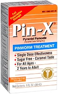 Amazon.com: Pin-X Pinworm Treatment 1 fl oz (30 ml): Health & Personal Care