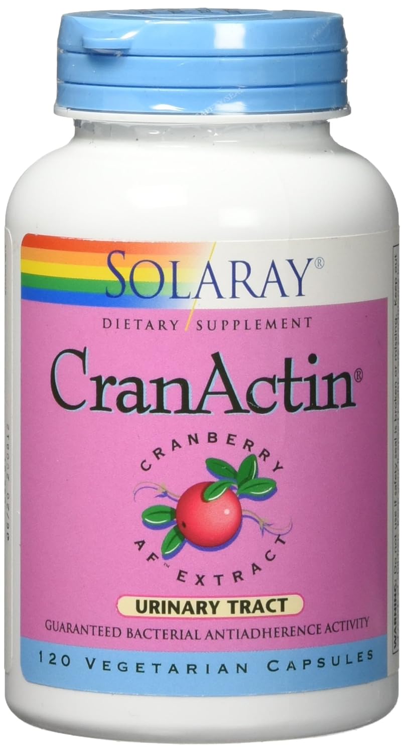 Amazon.com: Solaray Cranactin Cranberry AF Extract Capsules, 400 mg ...