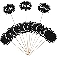 Amazon.com: [50 Pcs] Food Labels Charcuterie Boards Accessories - Black ...