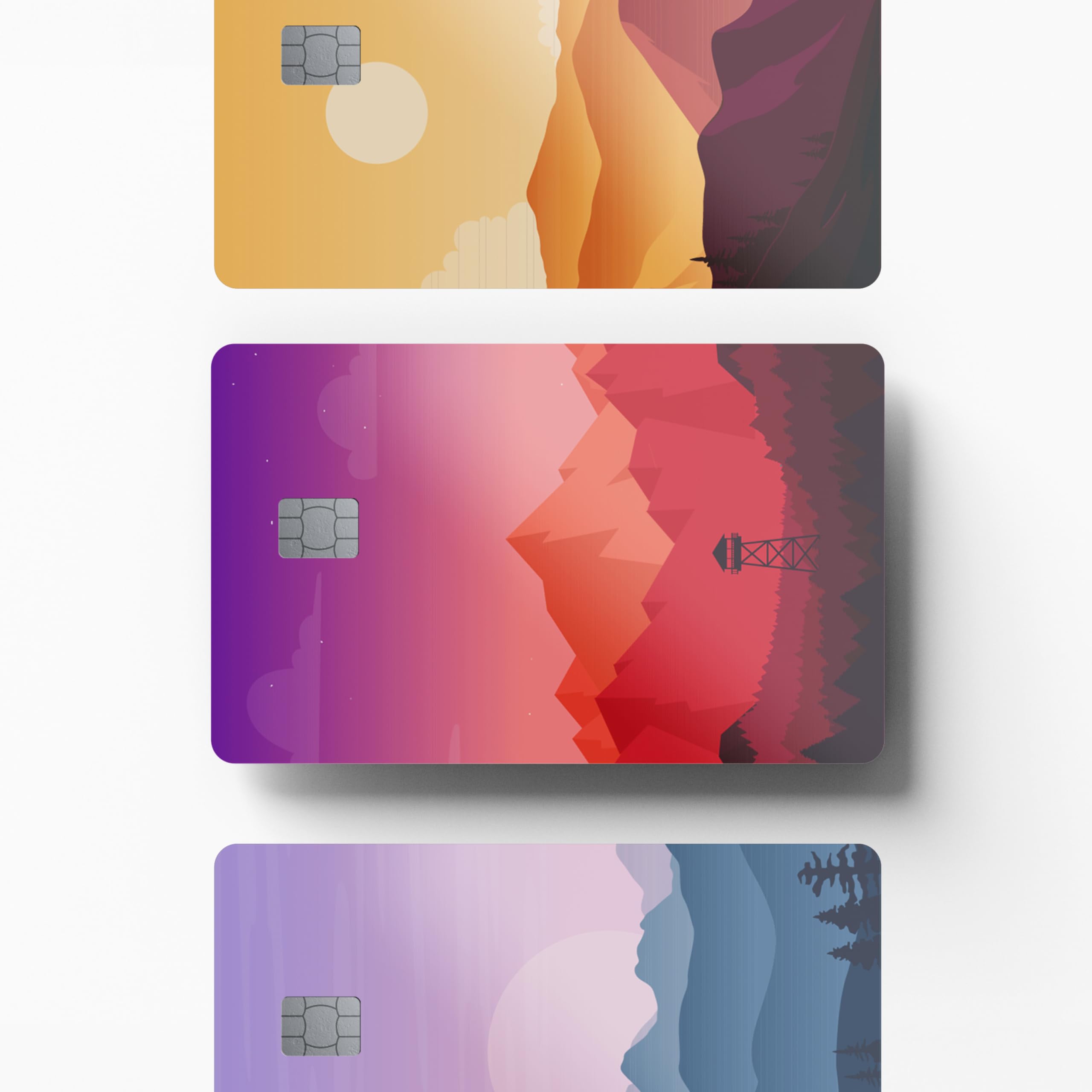 Mua 3 x National Park Credit Card Skin in 3 designs - Credit Card ...