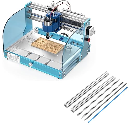 SainSmart Genmitsu 3018-PROVer V2 CNC Router Machine for Beginner + Y ...