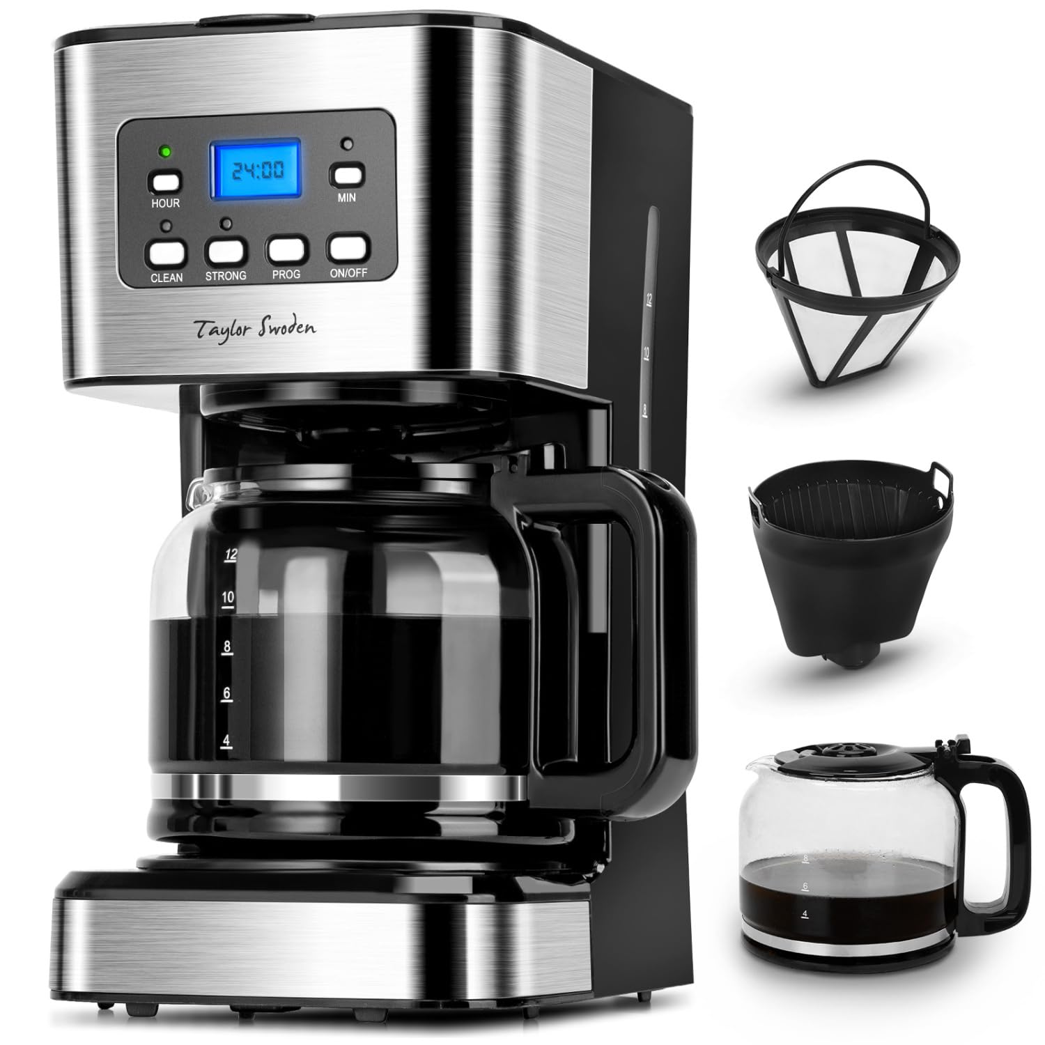 Mua Taylor Swoden Darcy - 950W Kaffeemaschine mit Timer ,1.5L ...