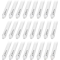 4ft 24W T5 High Output LED Tube Light, 45.75", F54T5 Equal, 5000K (Cool ...