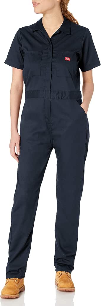 Dickies overol de manga corta flexible. Monos de trabajo para Mujer ...