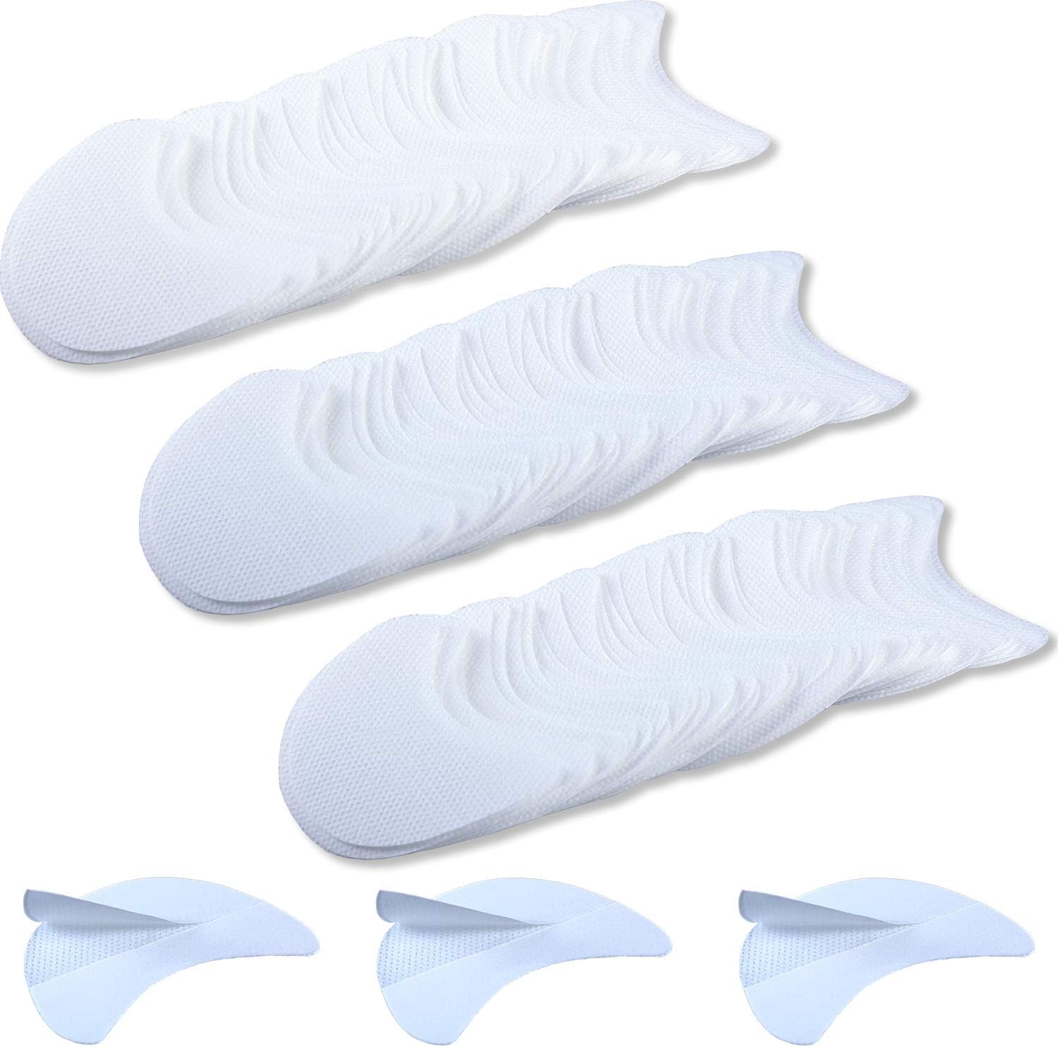 200 Pieces Eyeshadow Stencils White Eyeshadow Shield Pads Adhesive ...