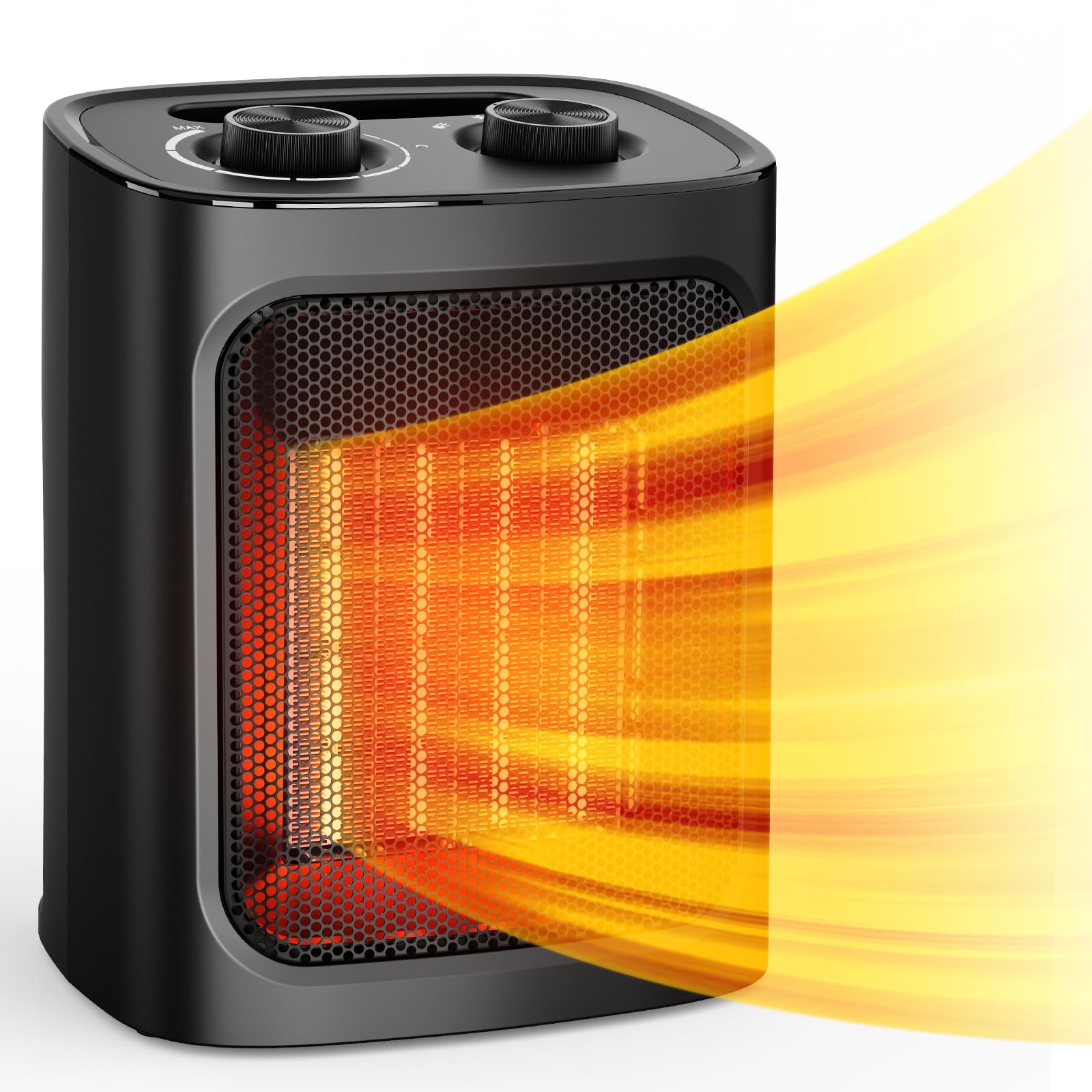Mua Rintuf Small Space Heater, 1500W Portable Electric Heater, Mini ...