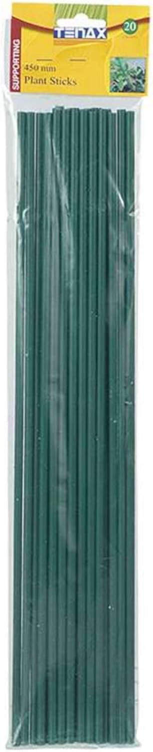 Tenax 06863 Pack of 20 Green Plastic Canes (45 cm) – BigaMart