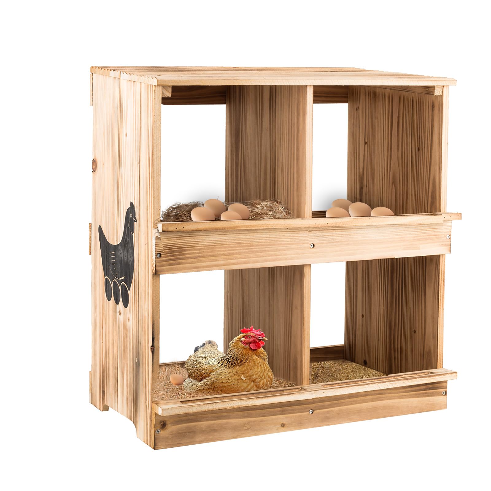 Mua Nesting Boxes for Chicken Coop - Wooden Chicken Nesting Box for ...