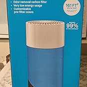 Blue Pure 411 Air Purifier 3 Stage with Two Washable Pre-Filters ...