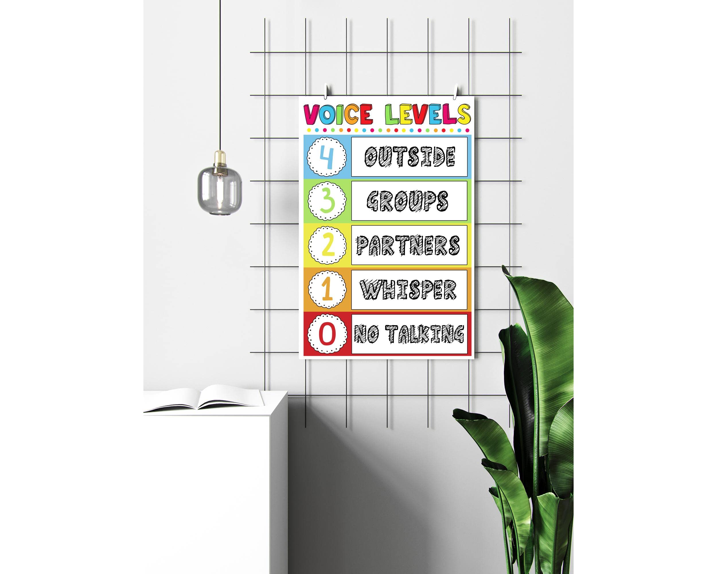 Mua FESOGO Voice Levels Voice Levels Chart Classroom Policies Classroom ...