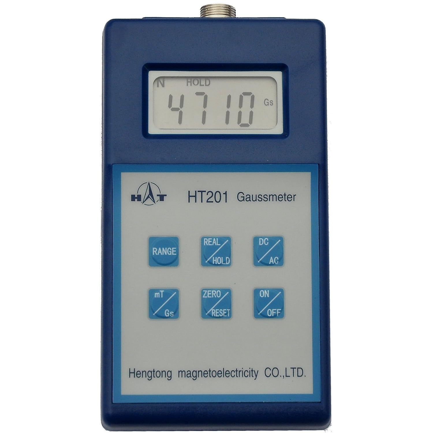 HT Digital Gaussmeter with Peak Hold - Can Display Gauss or Tesla ...
