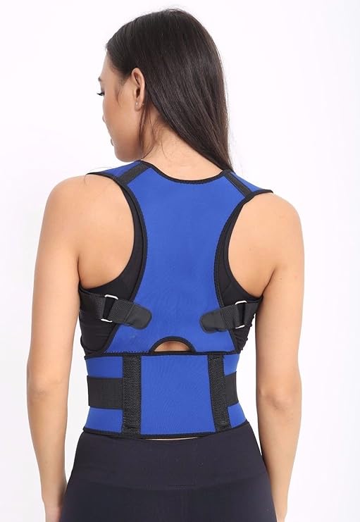 Posture Corrector Deluxe, Magnetic, Adjustable Straps, Neoprene, Four ...