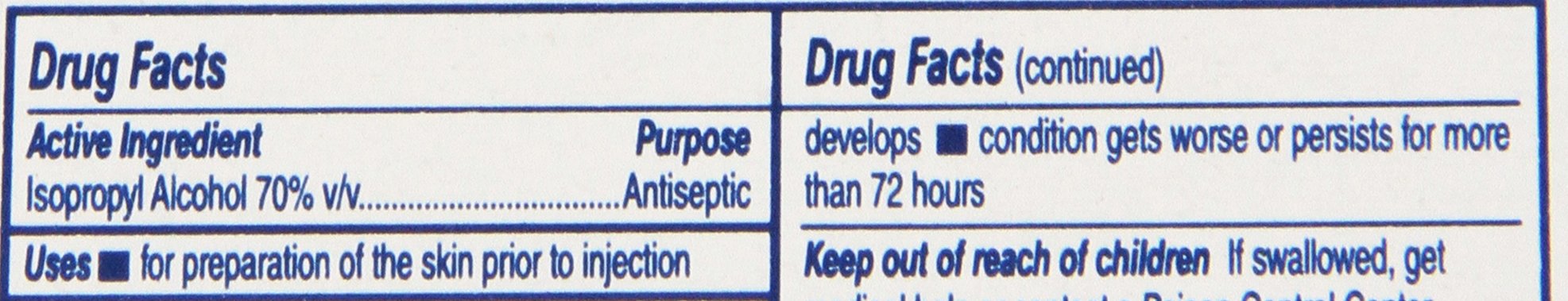 Medline - MDS090735Z Sterile Medium Prep Pads 70% Isopropyl Alcohol ...