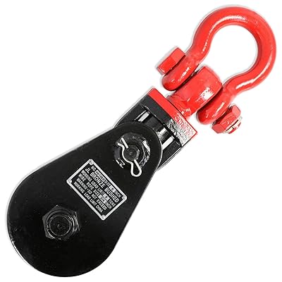 Heavy Duty Snatch Block with Shackle for Wire Rope Nepal | Ubuy