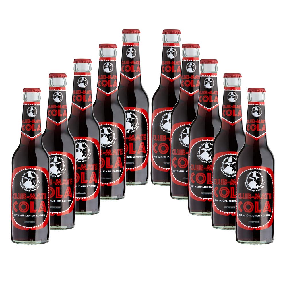 Club-mate Cola 10 Flaschen je 0,33l: Amazon.de: Lebensmittel & Getränke