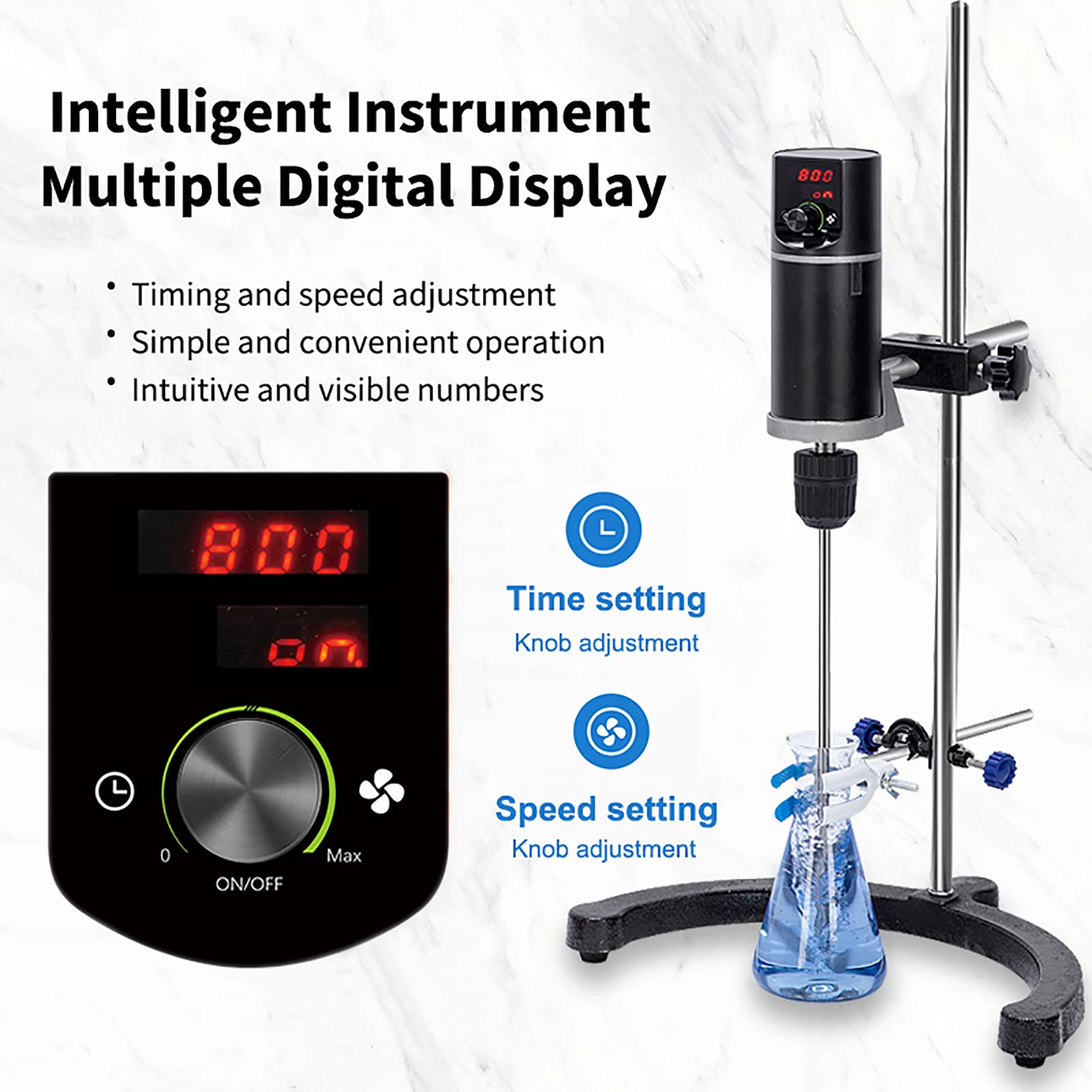 Mua Hanchen Electric Overhead Stirrer, Digital Overhead Stirrer Mixer ...