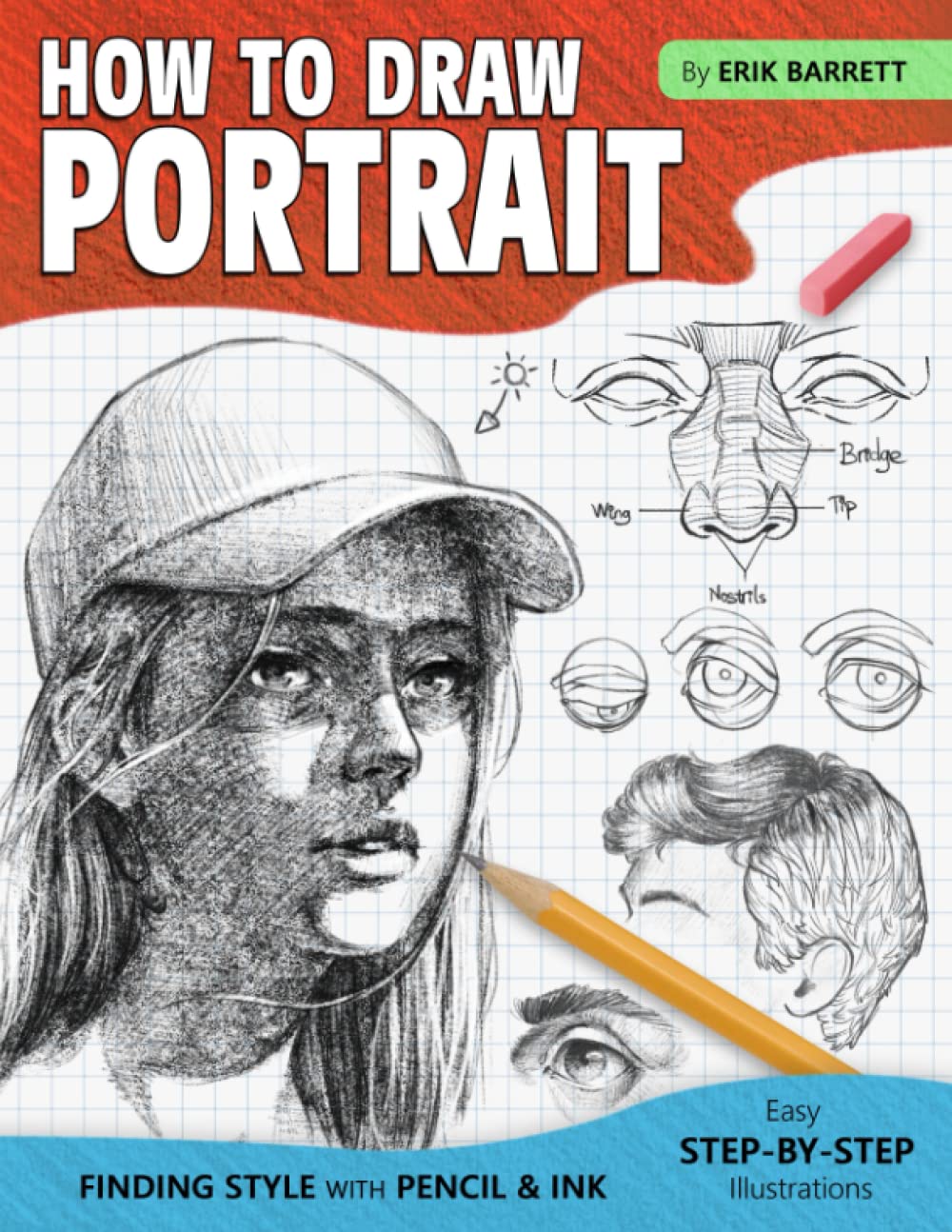 Mua How To Draw Portrait: Drawing Guide Book with Simple Sketching Instructions and Detailed ...