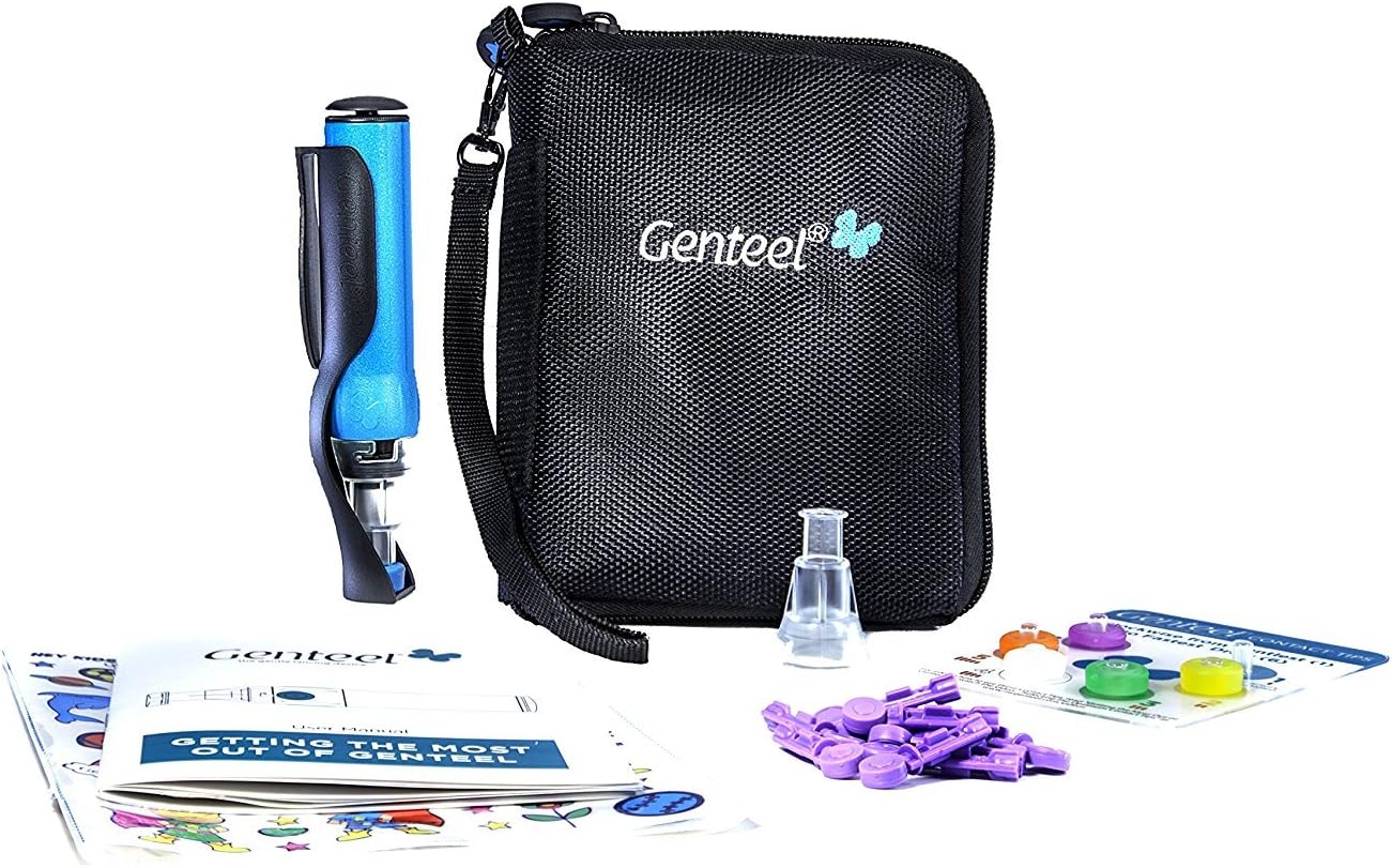 Genteel Plus Lancing Device – Blood Glucose and Ketone Testing with ...