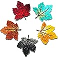 Amazon.com: Onwon 5 Pieces Colorful Maple Leaf Patches Iron/Sew On ...