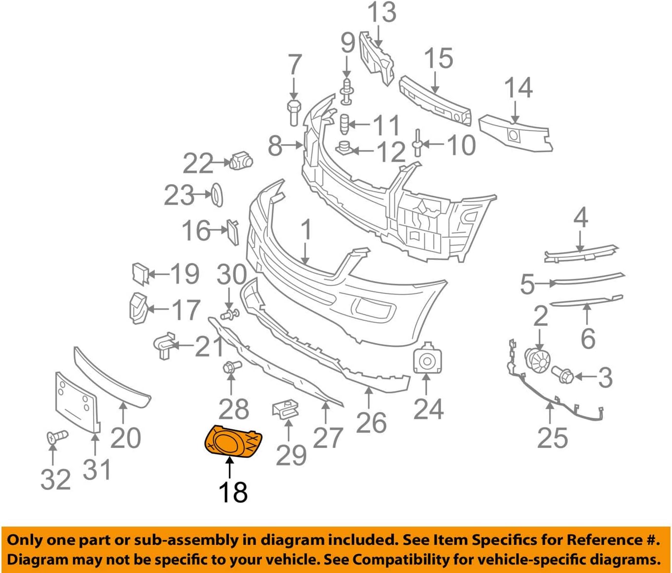 Amazon.com: Mercedes Benz Genuine Cover 164-885-29-22: Automotive