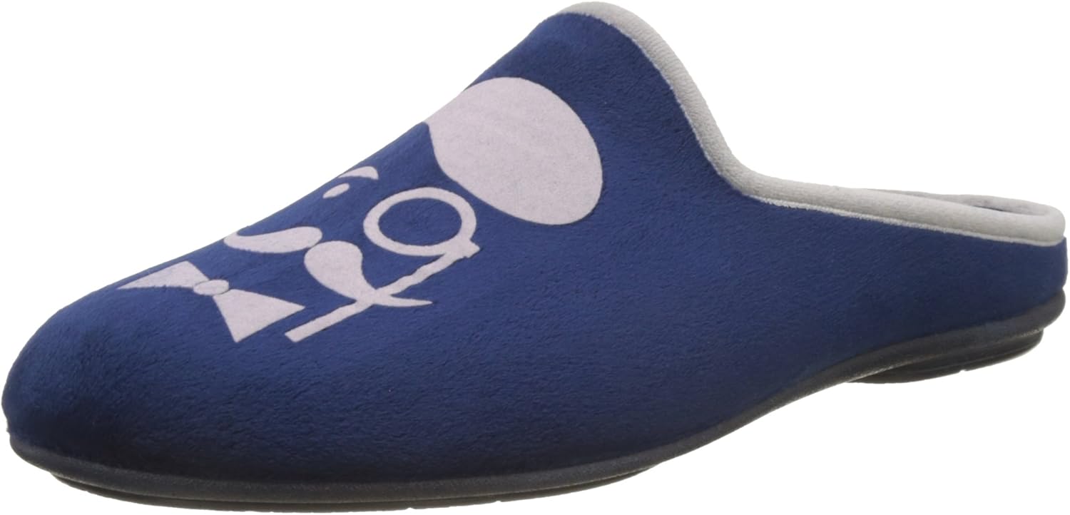 Amazon.com | Rondinaud Men's Low-Top Slippers, Blue Navy, 6 | Slippers