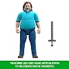 Mattel Minecraft Large-Scale Action Figure, 12-inch Posable Steve Toy ...