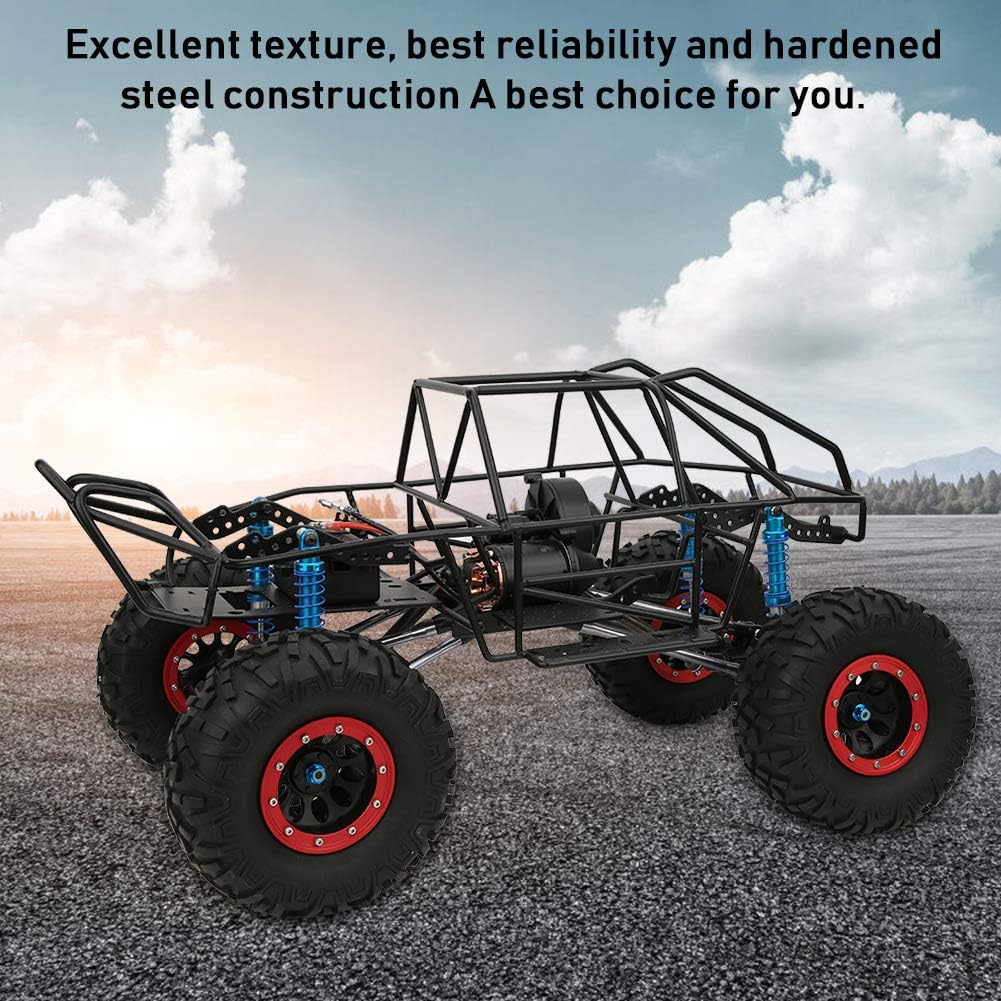 Tbest RC Chassis Frame, RC Car 313mm 12.3 Inch Steel Wheelbase Chassis ...