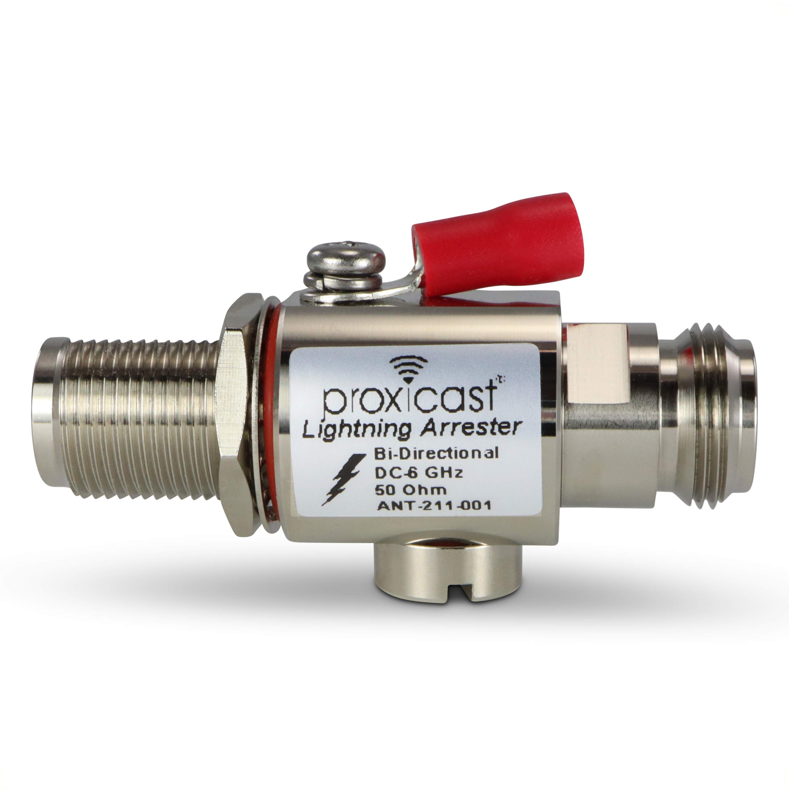 Proxicast Coaxial Lightning Arrester For 0 To 6 GHz (N-Female/N-Female ...