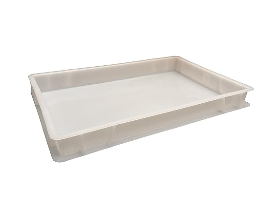 Plastic Stacking Food Grade Pizza Dough Bakery Euro Trays - Commercial ...