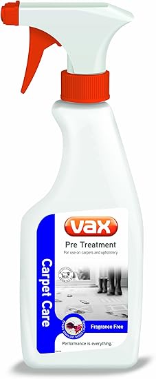 Vax Pre Treatment Carpet Trigger Spray, 500 ml: Amazon.co.uk: Kitchen ...