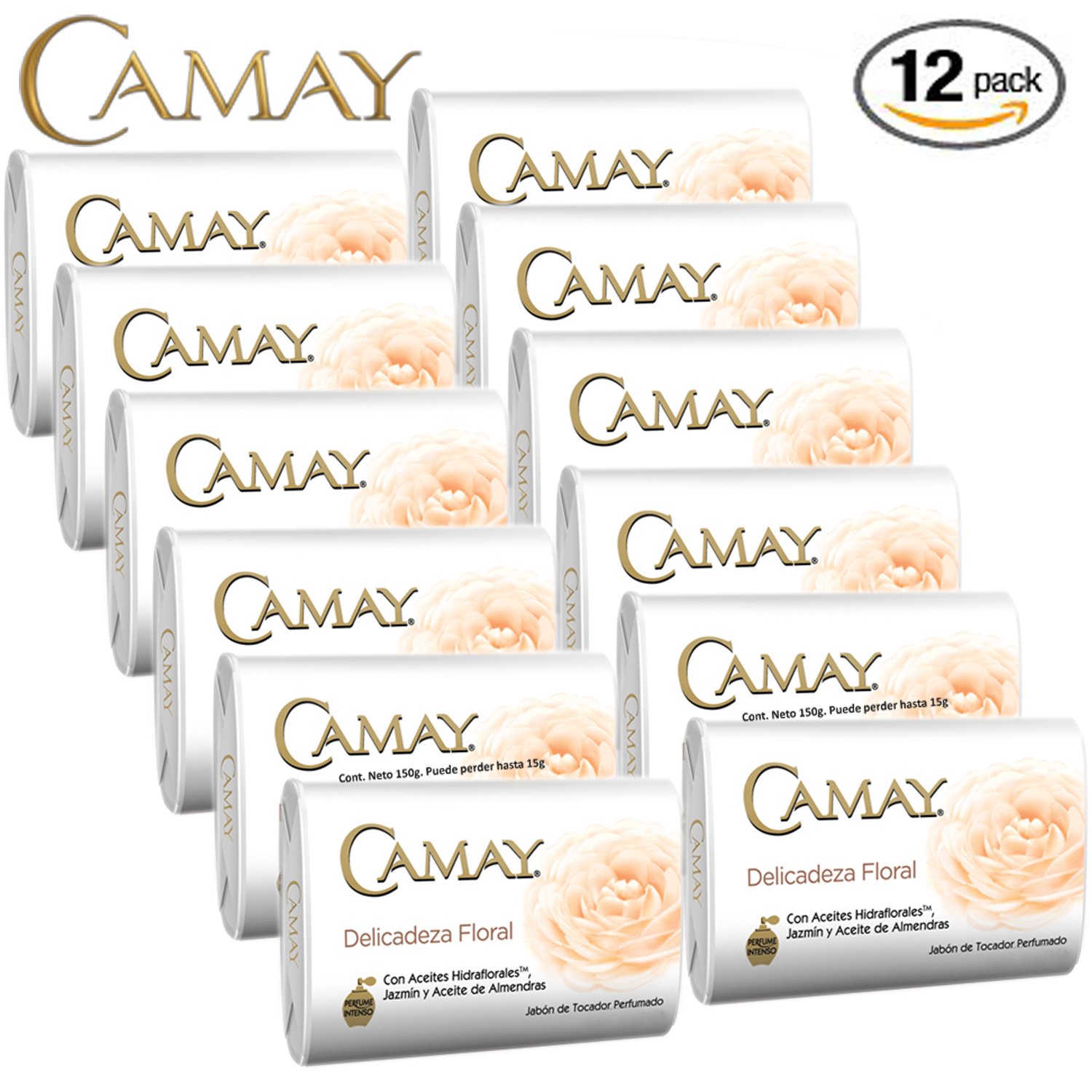 Amazon.com : Camay Magical Spell Bar Soap 5 Bars x 150g : Beauty