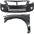 Amazon.com: Garage-Pro Bumper Cover SET Compatible with 2013-2015 ...