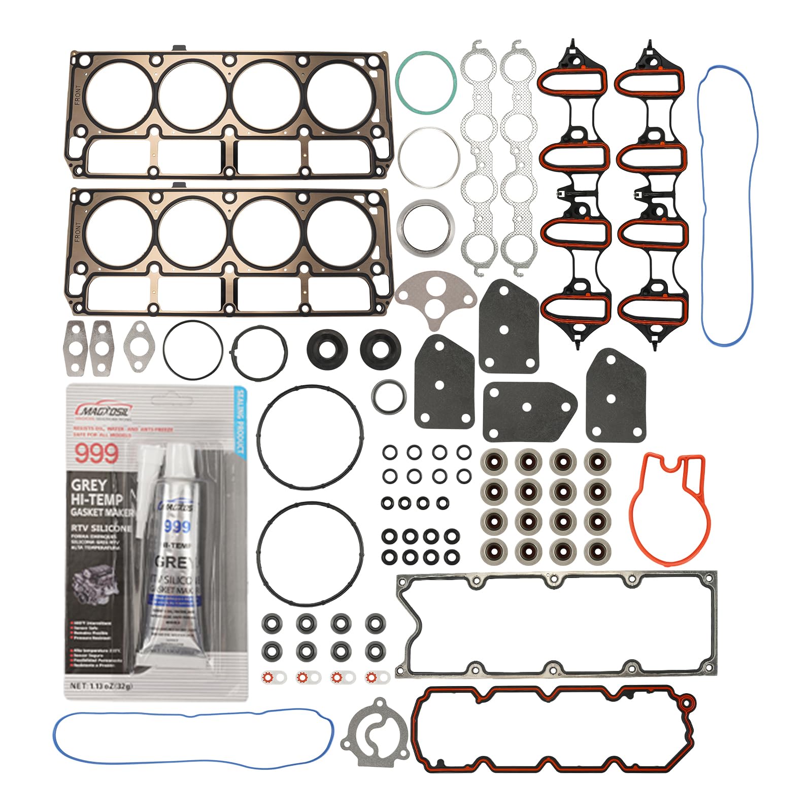 KAX HS26191PT MLS Full Head Gasket Set Compatible with 2002-2011 GMC ...
