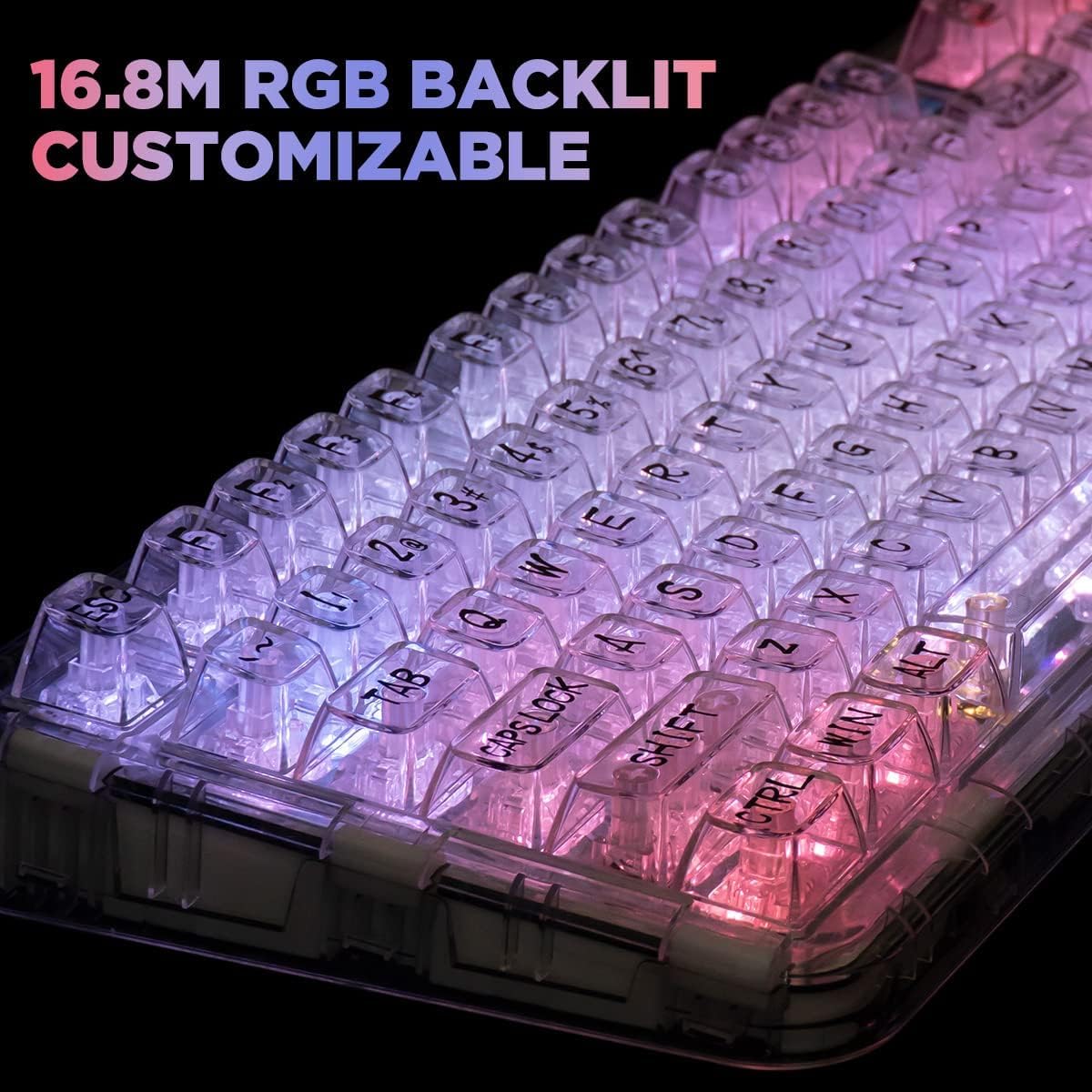 Mua CoolKiller CK75 Transparent Mechanical Keyboard, Rechargeable ...