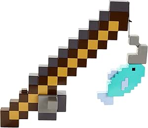 Amazon.com: Minecraft Role Play Fishing Pole Playset: Toys & Games