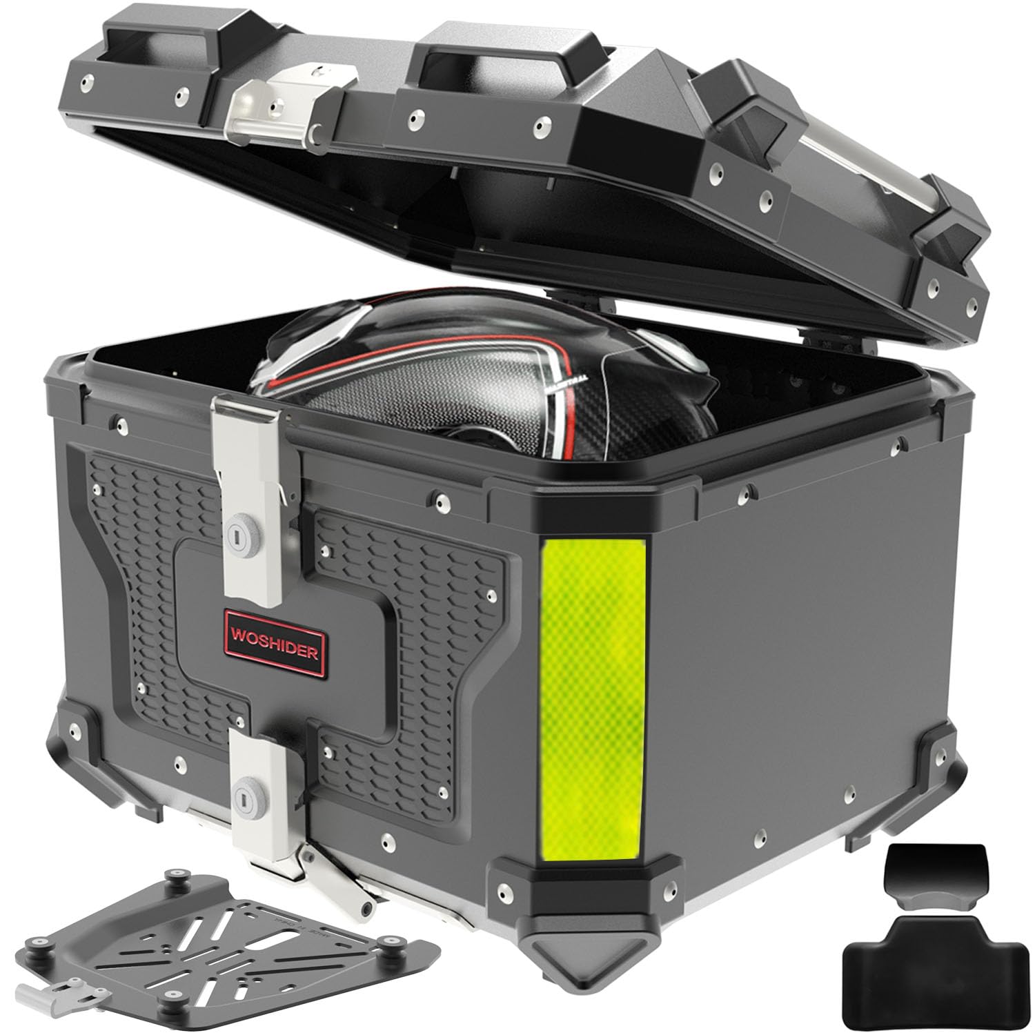 Mua Motorcycle Top Case, 45L Motorcycle Box Aluminum Motorcycle Top ...