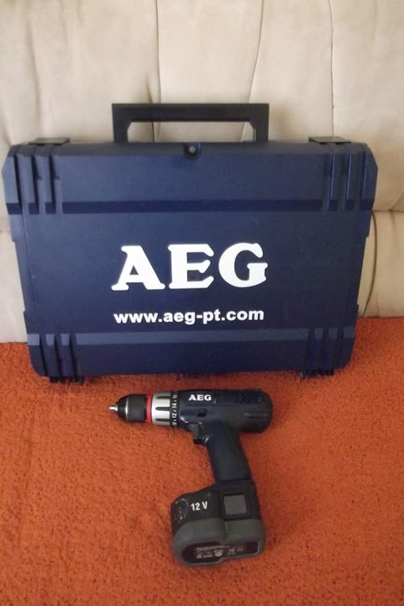 AEG BS 12X PROFI-Akkuschrauber,mit Umdrechungsgeschwindigkeit von 1300U ...