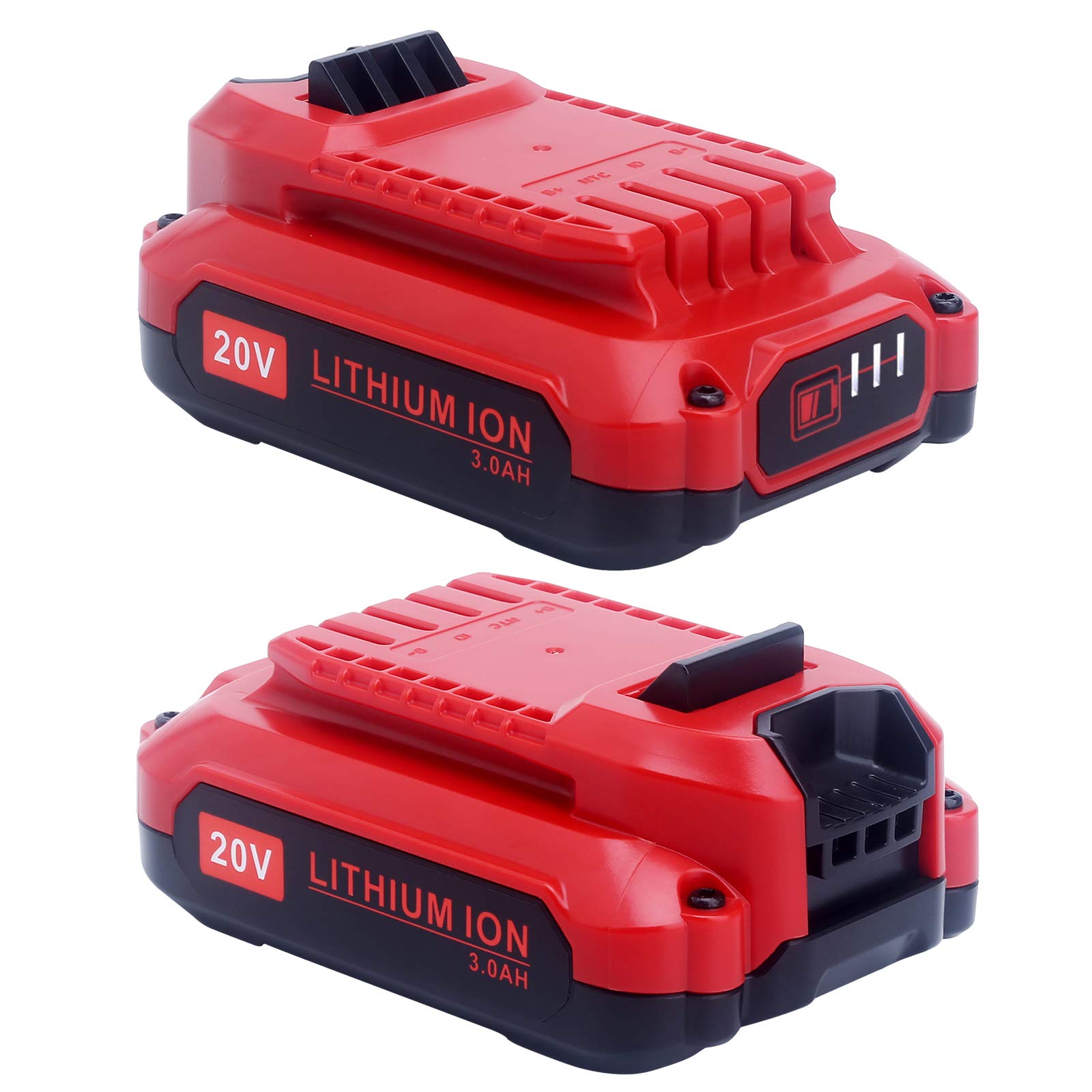 Mua 2-Pack 20V 3.0 Ah Replacement for Craftsman V20 Battery CMCB202-2 ...