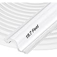 Kerf Door Weather Stripping 19.7 Ft V-Shaped Door Seal Strip for Large ...