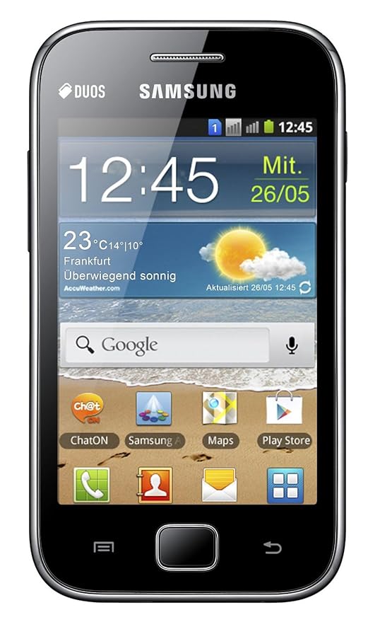 Samsung Galaxy Ace Duos GT-S6802 (Black): Amazon.in: Electronics
