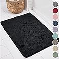 Amazon.com: KANGAROO Bathroom Rugs, Chenille Soft Absorbent Bath Rug ...