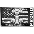 Amazon.com : Thor'S Hammer Viking Norse Flag 3x5 For Outdoors : Patio, Lawn & Garden